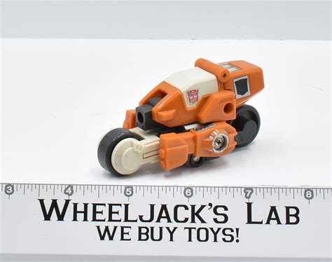 Afterburner Computron 1987 Vintage Hasbro G1 Transformers Action Figure Wheeljacks Lab