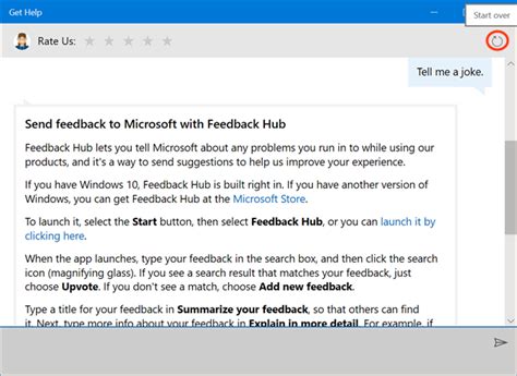 Как да използвате приложението Get Help в Windows 10 за да се свържете със службата за