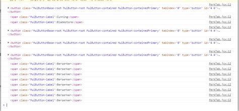 Material Ui Buttons Onclick Event Targetting Muibutton Label Span Tags