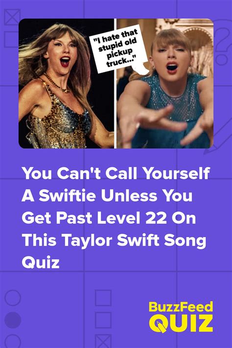 this 30 level taylor swift song quiz will only be hard for non swifties artofit