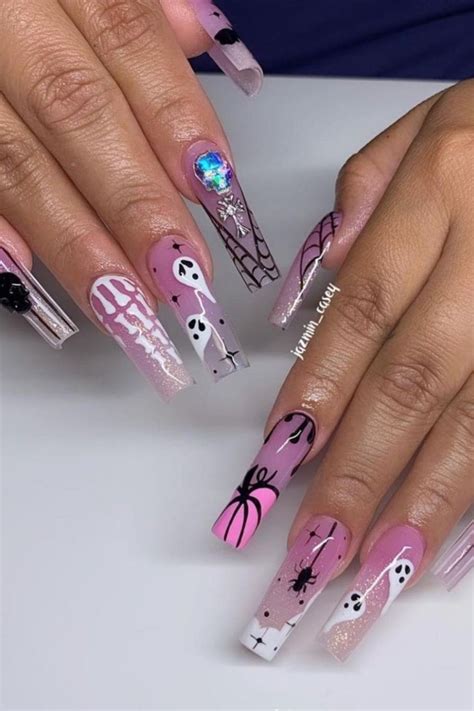 40 Best Halloween Coffin Nails Ideas Youll Actually Want To Wear