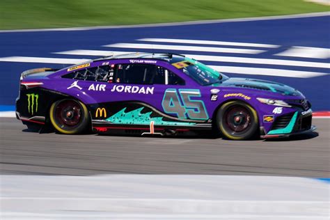 Look Michael Jordan Celebrates Tyler Reddick Advancing