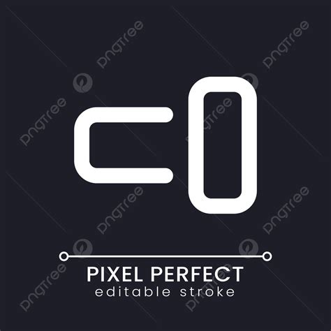 Icon For Dark Theme Pixel Perfect White Linear Ui Switch Vector