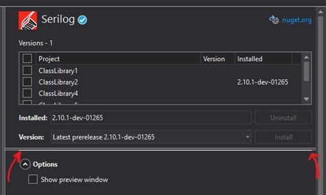 Solution Pmui Details Has Overlapping Horizontal Bar · Issue 10533 · Nugethome · Github