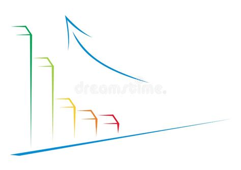 Line Graph Showing Growth Trend Stock Illustrations 2 630 Line Graph