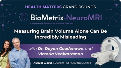Health Matters Grand Rounds The Future Of Neurological Imaging Is Here Dr Goodenowe