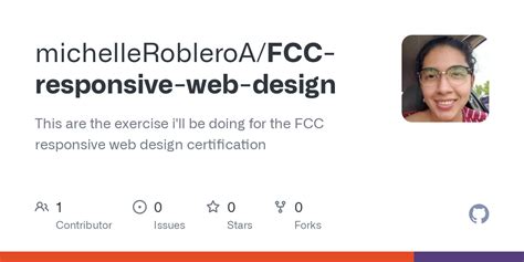 GitHub MichelleRobleroA FCC Responsive Web Design This Are The Exercise I Ll Be Doing For The
