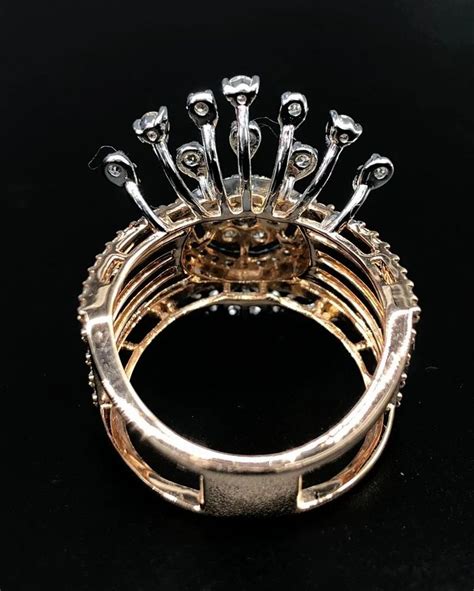 Round Womens Diamond Sunburst Ring At Rs 87100 In Mumbai Id