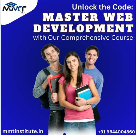 Unlock Your Potential In Web Development With Mmt Institute Mmt