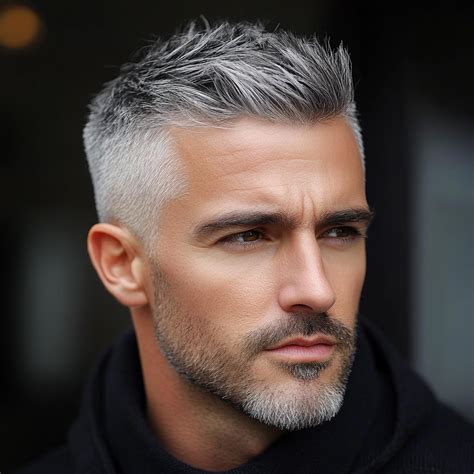 Easy Short Styles For Grey Haired Guys In 2025 Grey Hair Men Short
