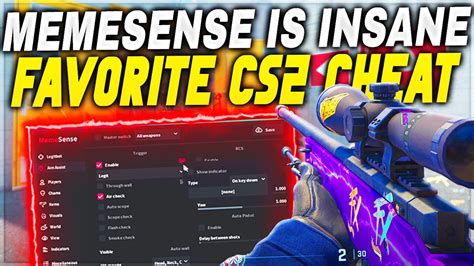 The BEST CS INTERNAL Cheat Added SKIN CHANGER MEMESENSE YouTube