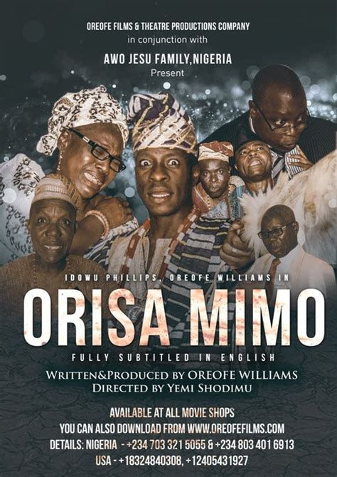 ‘orisa Mimo Set To Address Psychological Problems —oreofe Williams