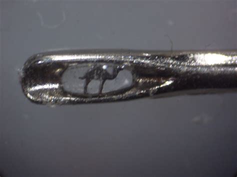 Nano Art A Camel Through The Eye Of The Needle David Orban Flickr