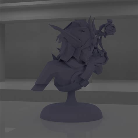 👤 Jak 2 Dark Jak Bust・ Stl File For 3d Printing・cults