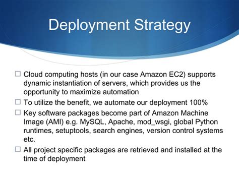 Django Deployment Ppt