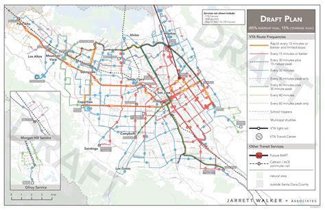San Jose And Silicon Valley A New Bus Network Proposed — Human Transit