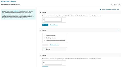 Solved Assign An Oxidation State To Each Element In Each Chegg Com