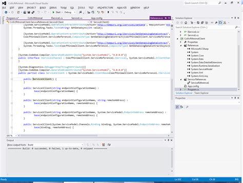 Programmers Ranch C Wcf A Minimal Client And Server Using Visual