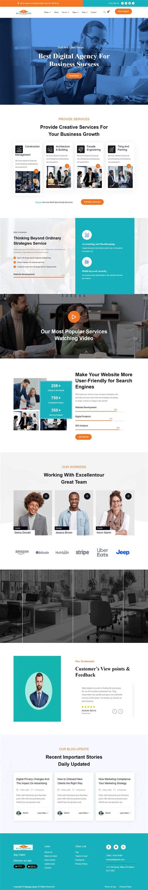 Entry 67 By Nuralam976 For Corporate Api Consulting Landing Page