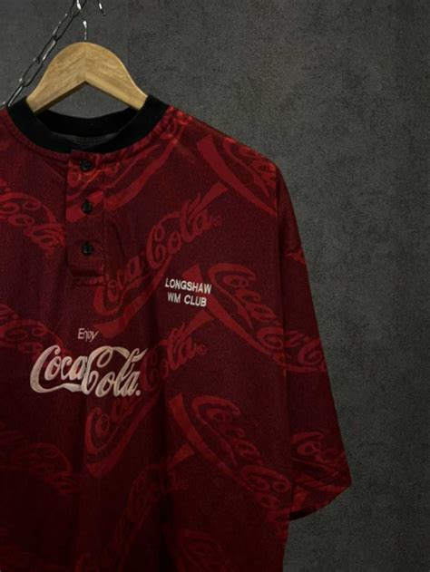 Coca Cola × Soccer Jersey × Vintage Coca Cola Vintage Gem