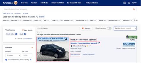 Venta De Carros Usados En Miami Por Dueños Gossip Vehiculos