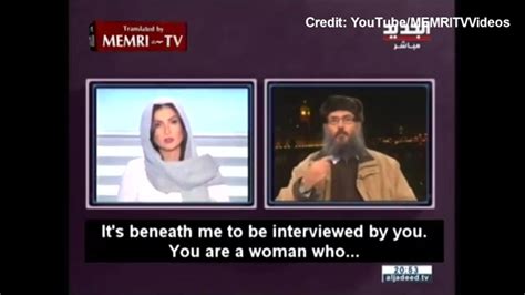 Female Tv Host Shuts Down Interview After Sheik Tells Her To ‘shut Up