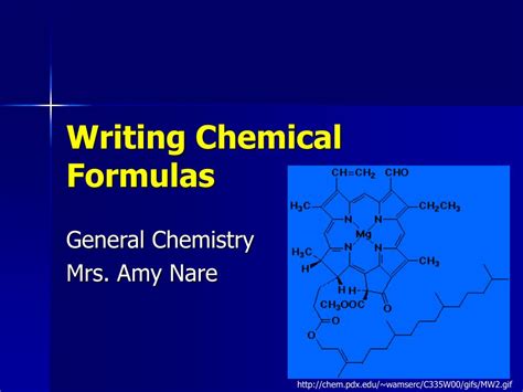 PPT Writing Chemical Formulas PowerPoint Presentation Free Download ID