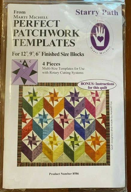 Marti Michell Perfect Patchwork Templates 3000 Picclick Au