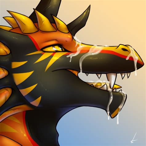 Rule 34 2014 Ambiguous Gender Anthro Anthro Dragon Black Dragon Cum