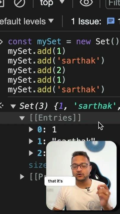 javascript sets javascript coding youtube