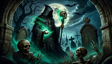 25 Necromancer Fantasy Art Ideas To Inspire Your Dark Imaginings