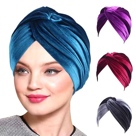 Turban Velours Femme