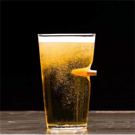 Bullet Pint Glass Beerzme Bullet Pint Glass Beerzme