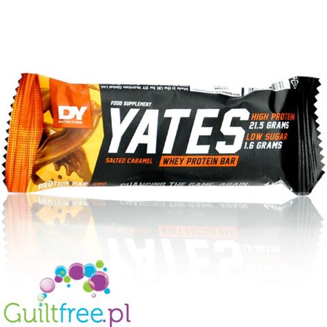 Dy Nutrition Yates Protein Bar Salted Caramel Baton Proteinowy 21g B