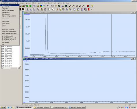 Agilent Gc Ms Data Exporting Procedure Chemopower Singapore