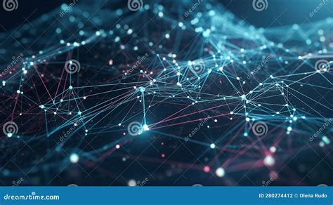 Generative AI Of A Network Of Neurons Producing Electrical Activity Concept For Mental Cognition