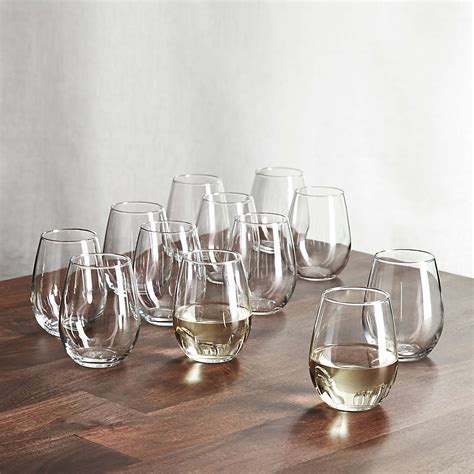 Stemless Wine Glasses Crate And Barrel