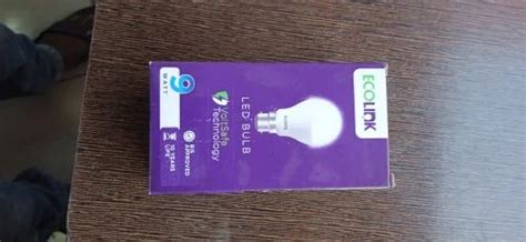 Ceramic Ecolink 9w Led Bulb Cool Daylight 20w At ₹ 65piece In