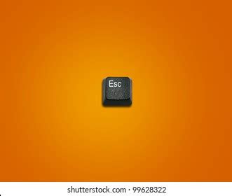 Word Escape Made Computer Keyboard Keys Stock Photo 99628322 Shutterstock