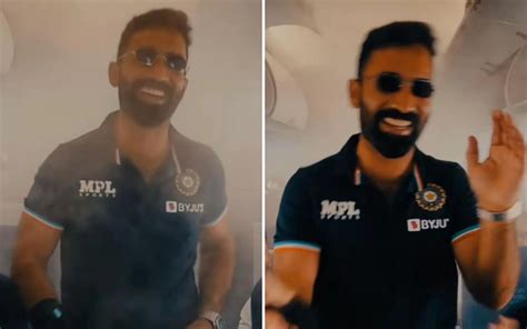 Coming Out Of Viva Room Dinesh Karthik Shares A Funny Video On Social Media Cricfit