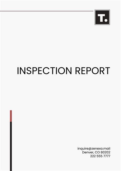 Free AI Inspection Report Generator Free Inspection Report Maker Online