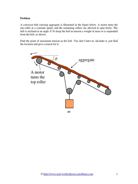 Pulley Problem Solution Pdf Tension Physics Weight