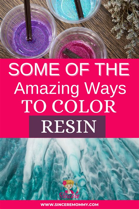 Learn How To Color Resin With Lots Of Things Artofit