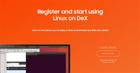 Linux On Dex Pitchwall