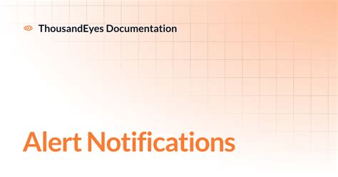 Alert Notifications Thousandeyes Documentation