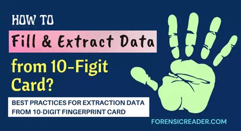 Images How To Fill Extract Data From Fingerprint Card