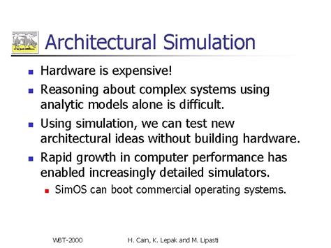 A Dynamic Binary Translation Approach To Architectural Simulation