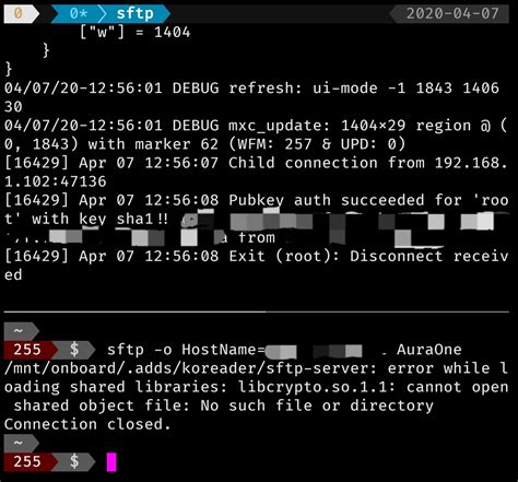 Sftp Server Cannot Open Existing Libcryptoso11 · Issue 6027 · Koreaderkoreader · Github