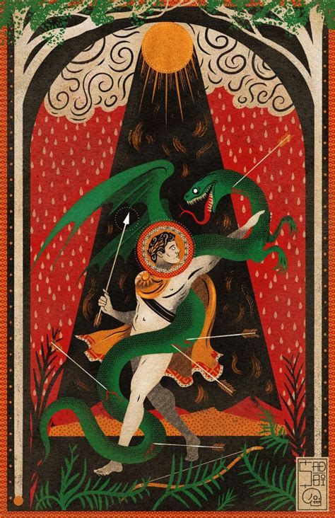 Apollo And Python Greek And Roman Mythology Greek Mythology Art Greek Art