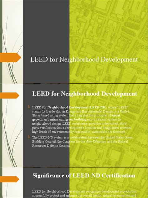 Leed For Neighborhood Development Pdf Sustainable Design Environmental Design